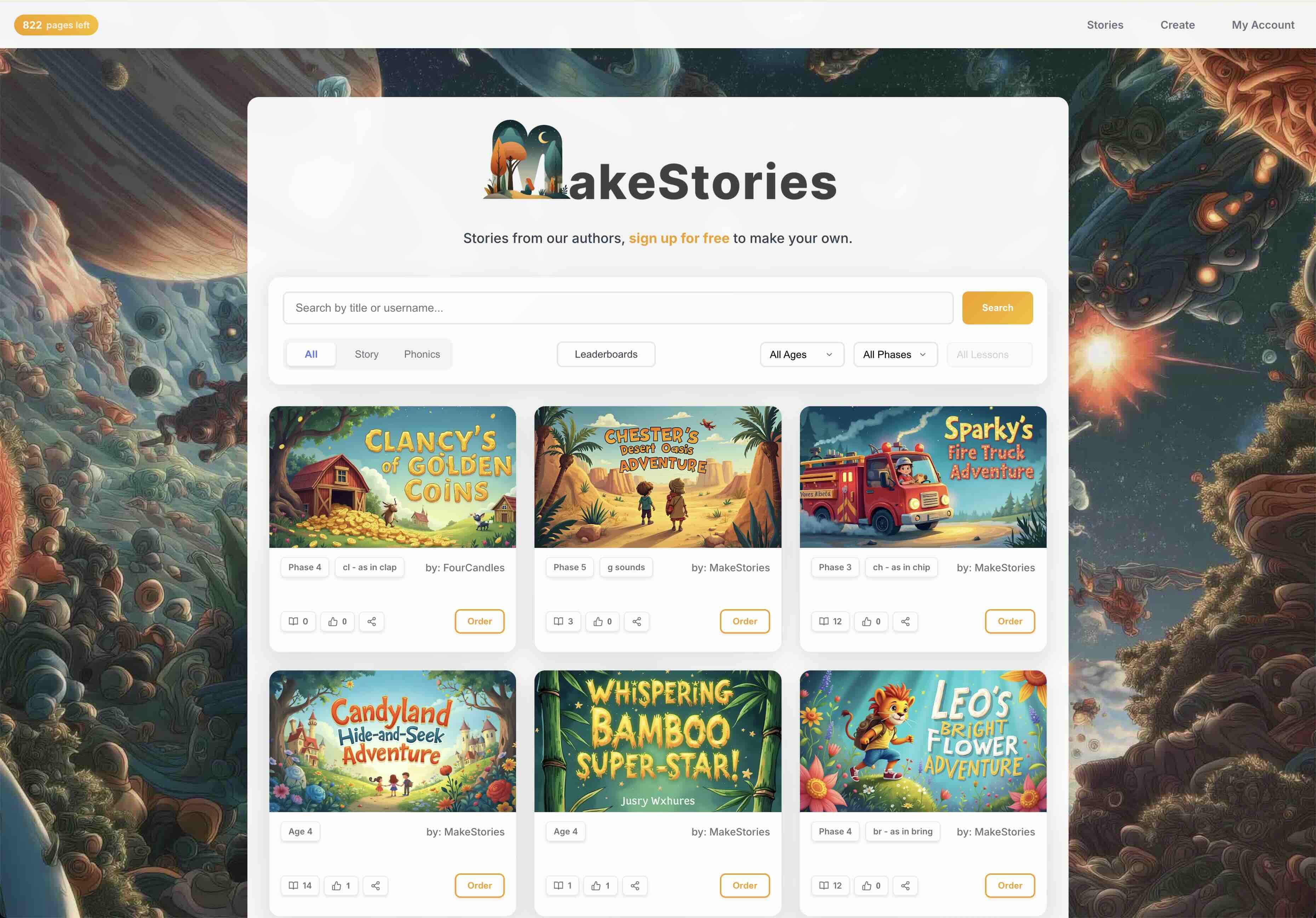Make Stories - Interactive Adventures for Kids